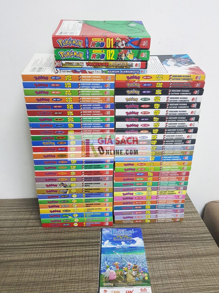 Trọn bộ Truyện tranh Pokemon Đặc Biệt 56 tập - Giá Sách Online.com